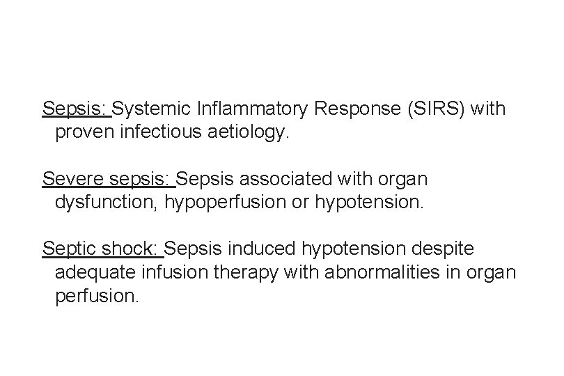 Immune Response to Bacterial Infection Imunopathology of Sepsis