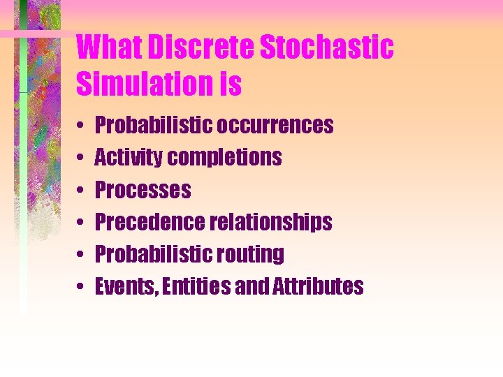 DiscreteStochastic Simulation Using PROMODEL Usages Business Process ...
