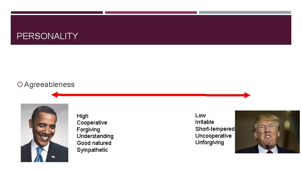 PERSONALITY PERSONALITY Personality Unique way in which each