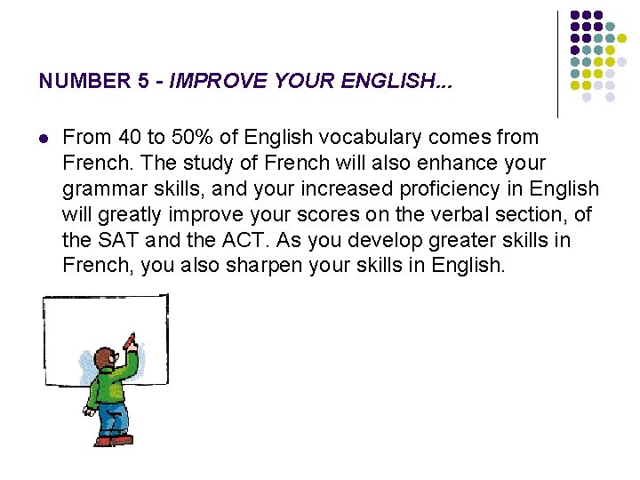 TOP 10 REASONS To learn FRENCH NUMBER 1