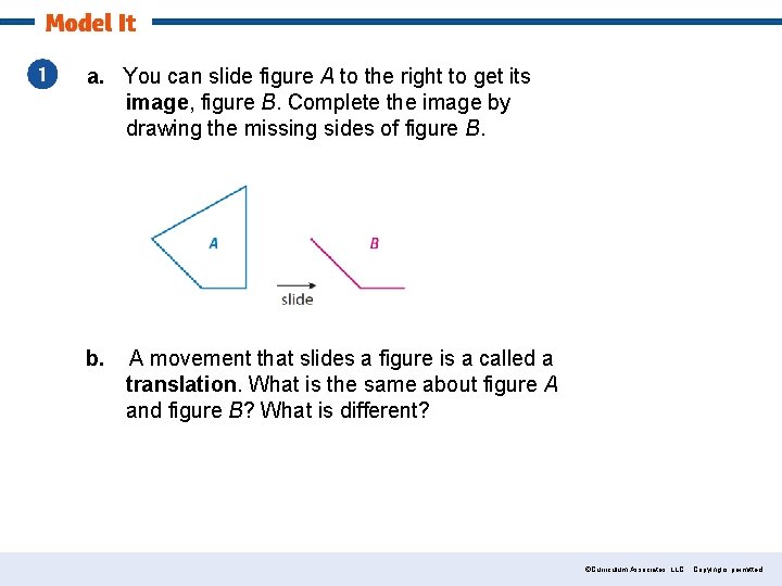 SESSION 1 Explore Rigid Transformations Learning Targets Verify