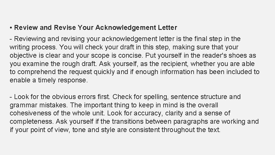 4 2 1 ACKNOWLEDGEMENT LETTERS PREPARED BY NICKA