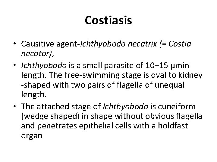 Protozoan parasitic diseases Diagnosis method wet mount of