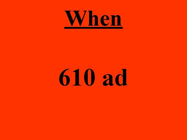 Rise of Islam Where arabia Before Islam arrived