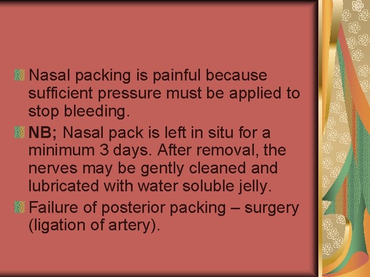 EPISTAXIS DEFINITION Epistaxis is bleeding from the nose