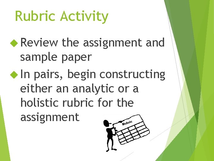 Day 3 Developing and Assessing WellScaffolded Assignments Scaffolding