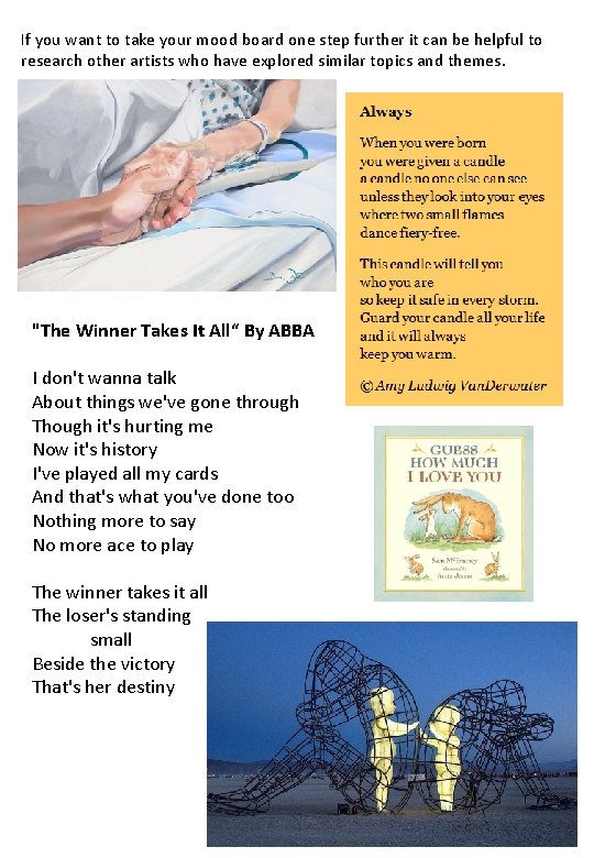 Mood Board Creation Homework Task A mood board