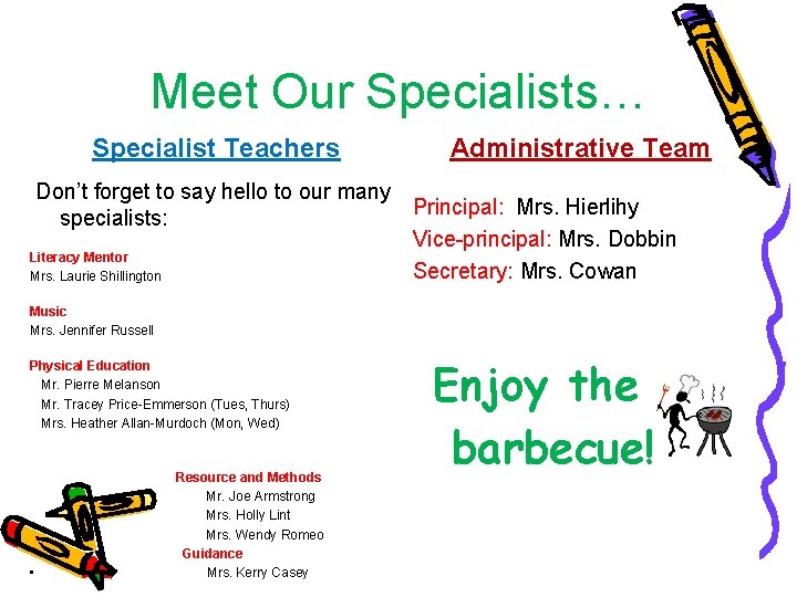 Welcome to Grade 2 Blanchard Fairvale Elementary School
