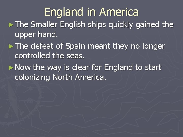 Early English Settlements Chapter 3 Lesson 2 England