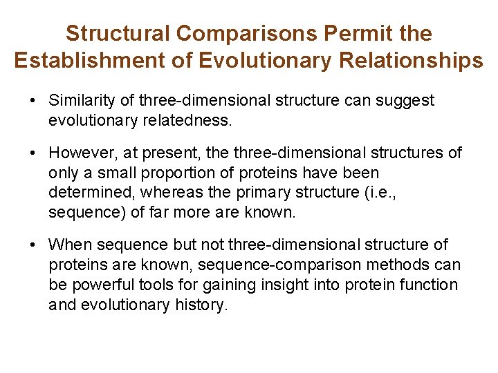 Chapter 6 Exploring Evolution and Bioinformatics 2019 W
