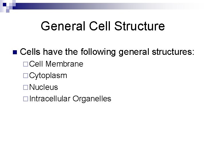 Cellular Structure Function Part 1 Organization of the