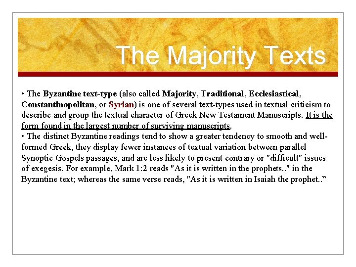 The Tale of 2 Bibles Gods word vs