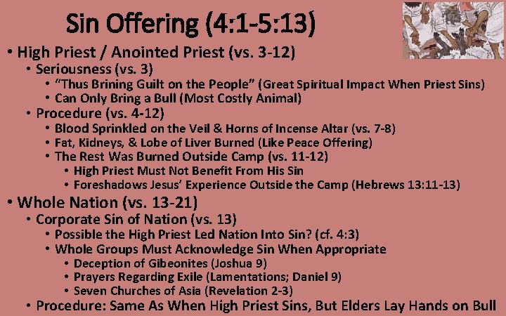 Mandatory Offerings Leviticus 4 7 Mandatory Offerings Introductory