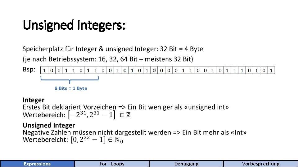 Informatik bung 2 DMAVT FS 19 Nico Burger