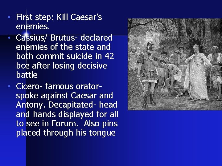 The Beginning of the Roman Empire Second Triumvirate