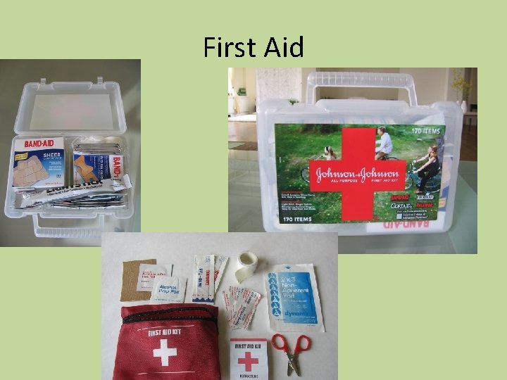 First Aid Hypothermia Lowering of the bodies core