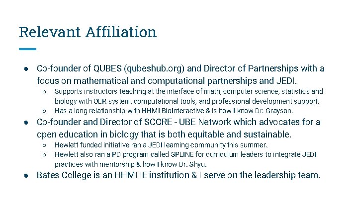 JEDI Principles For STEM teaching and curriculum development