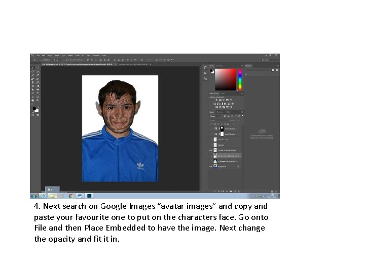 Step by Step guide avatar effect 1 First