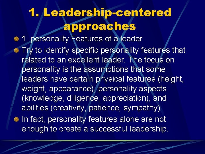 BBPP 1103 MANAGEMENT PRINCIPLES CHAPTER 8 LEADERSHIP Introduction