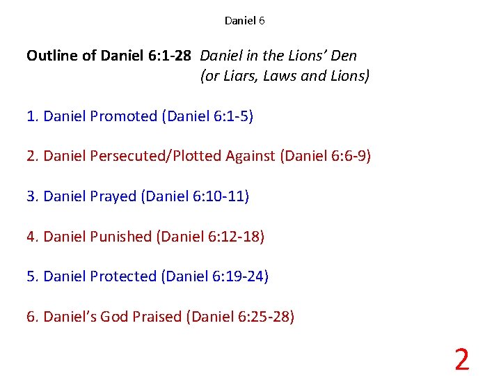 Daniel 6 1 28 Daniel in the Lions