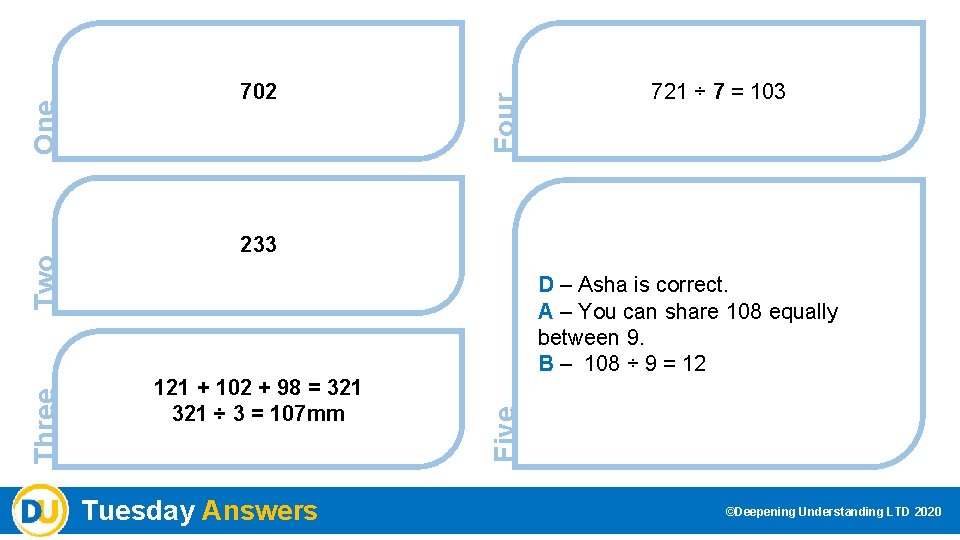 Maths Workout Year 4 Multiplication and Division Set