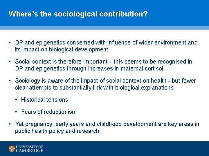 Integrated mechanisms describing the relationship between the social