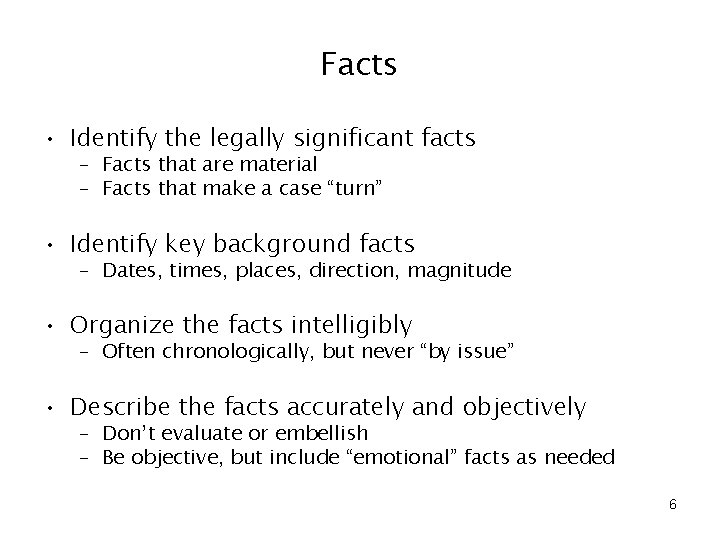 A Primer on Legal Analysis for Business Case
