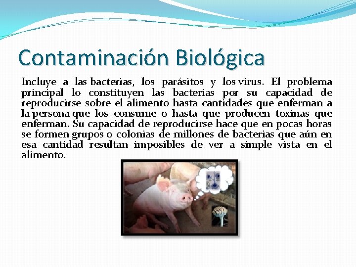Universidad Nacional Federico Villarreal Contaminacin Biolgica de los