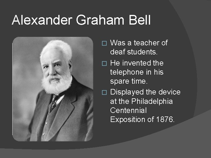 The Industrial Revolution happened because of the inventions