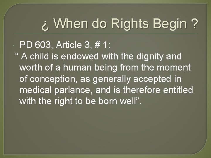 Special Protection of Children Against Child Abuse Exploitation