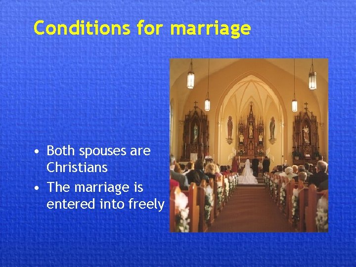 Preparing to Receive The Blessing 2 The Change