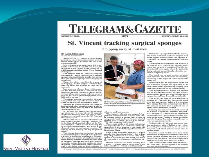 Retained Surgical Sponges Process Improvement for Patient Safety