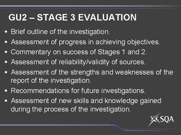 Workshop HN BUSINESS GU 2 STAGE 3 EVALUATION
