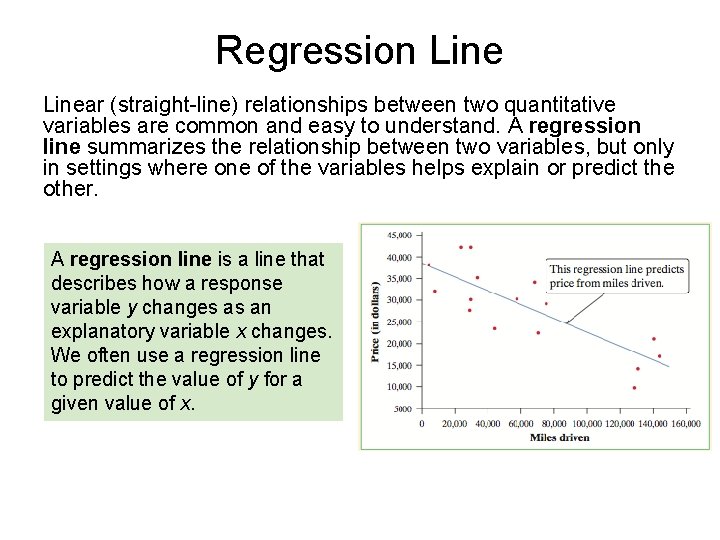 3 2 Least Squares Regression Part 1 Regression