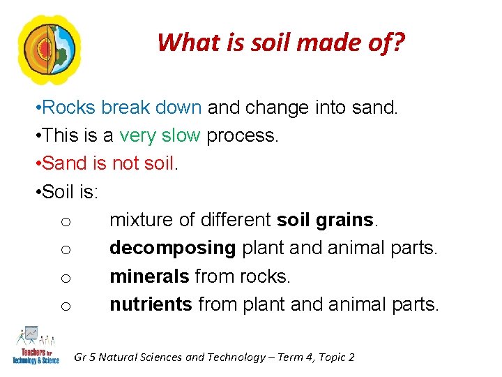 Natural Sciences and Technology Grade 5 Term 4