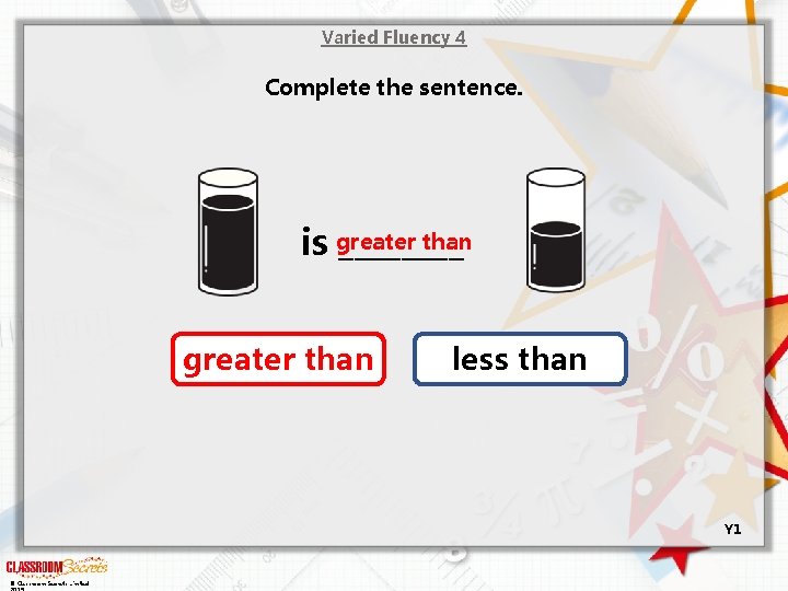 Year 12 Spring Block 4 Weight and Volume