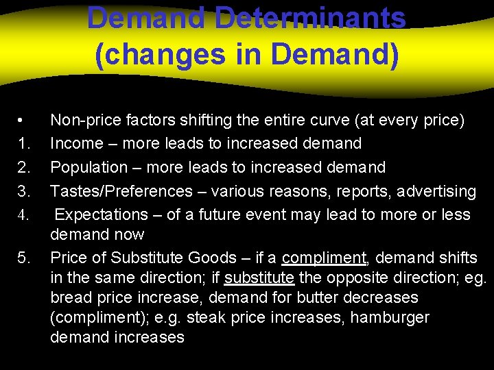 Chapter 4 Demand Supply The Market can be
