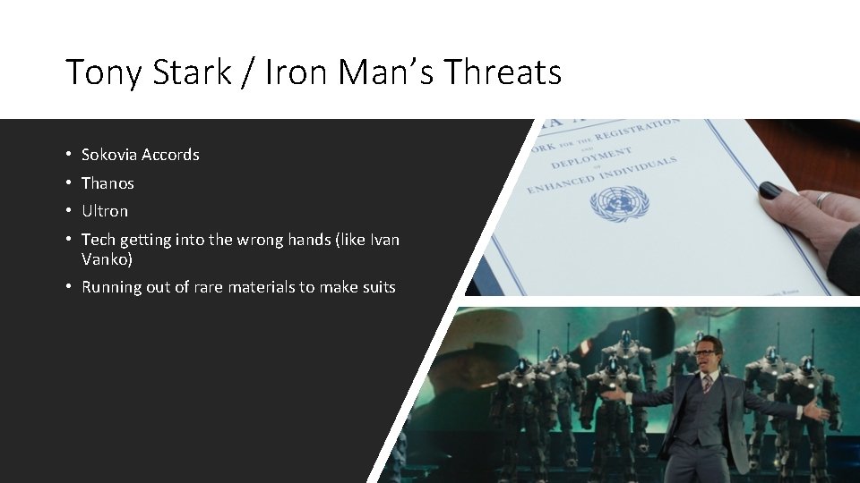 Iron Man SWOT Analysis Jeff Lindsey Born May