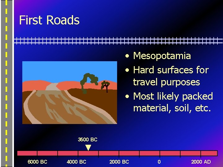The History of Transportation Center for Professional Development