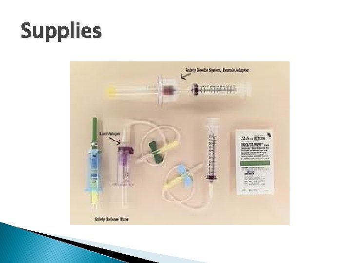 Phlebotomy Phlebotomy means collecting blood Venipuncture is the