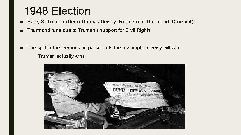 POST WAR AMERICA 1946 1964 The Soldiers Return