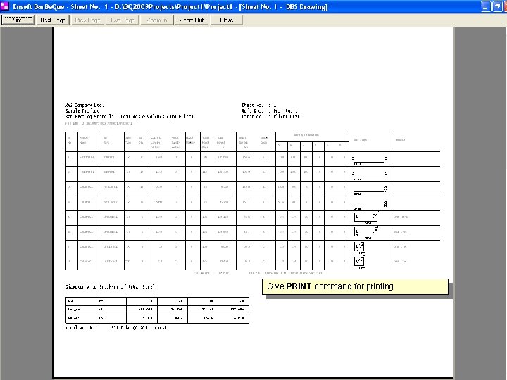 A StepbyStep Procedure for Preparing BBS Sheets with