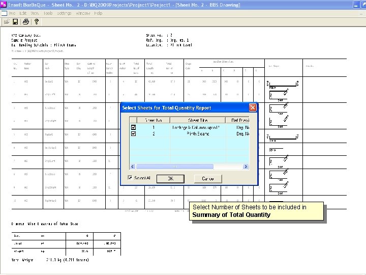 A StepbyStep Procedure for Preparing BBS Sheets with