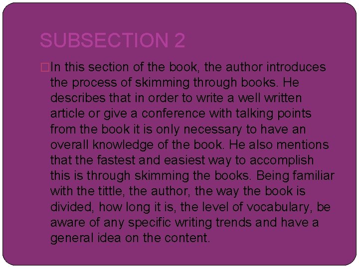 HOW TO TALK ABOUT BOOKS YOU HAVENT READ