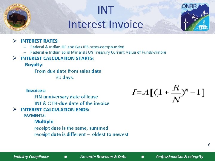 FINANCIAL SERVICES Billing Industry Compliance Accurate Revenues Data