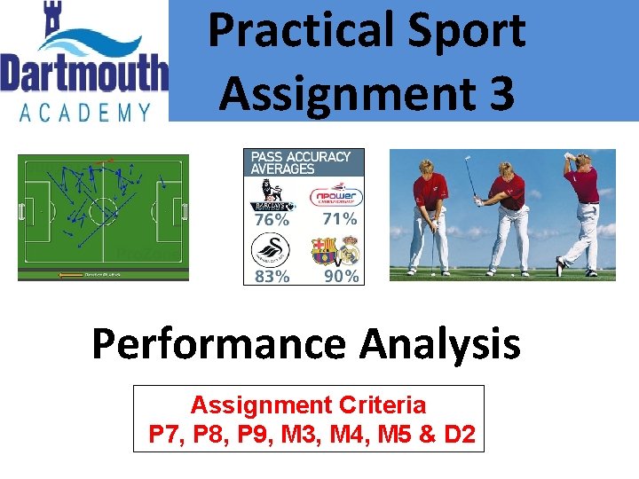 Practical Sport Assignment 3 Performance Analysis Assignment Criteria