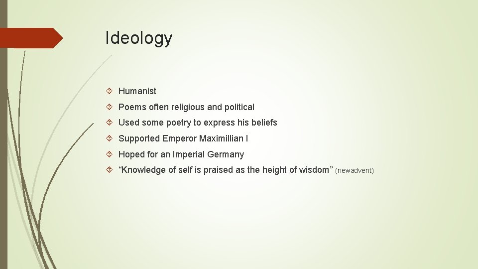 Sebastian Brant By Annika Olson Sebastian Brant Born