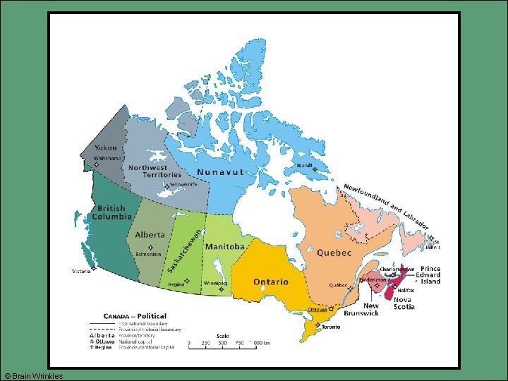 Canadas GEOGRAPHY STANDARDS SS 6 G 4 Locate
