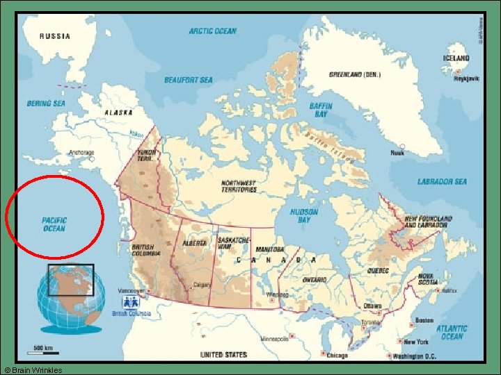 Canadas GEOGRAPHY STANDARDS SS 6 G 4 Locate