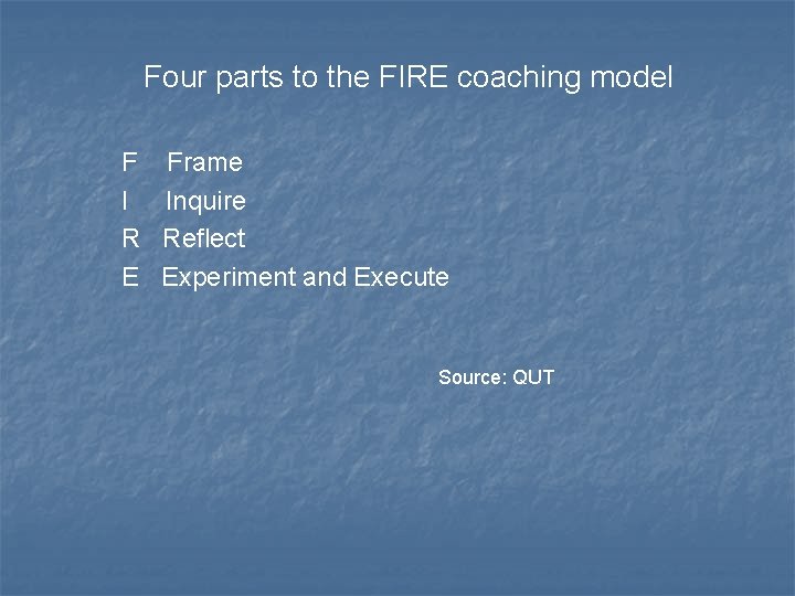 Four parts to the RICH neuroscientific coaching model
